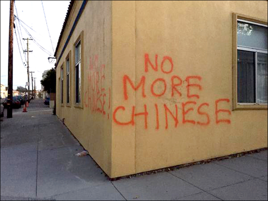 Anti-Chinese Graffiti Appears Around SF - San Francisco News